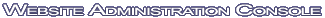 Site Administration - Login